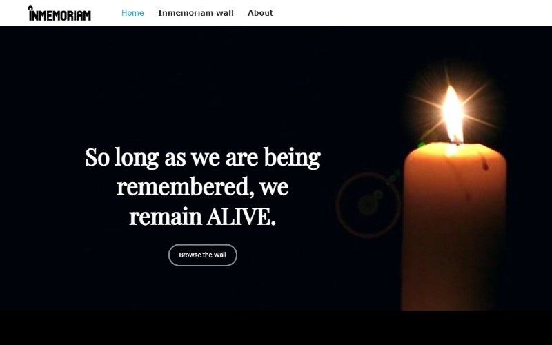 InMemoriam Wall